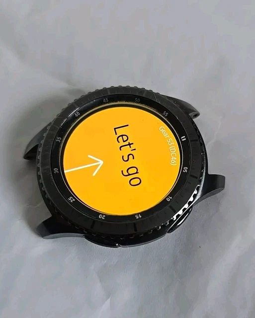 SAMSUNG GEAR S3 Frontier Stainless Steel Smart SM-R760 *read ...