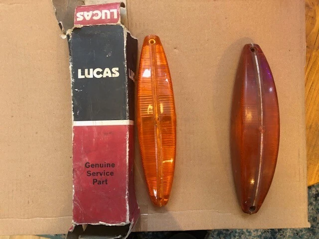 NOS BUS COACH Lorry Commercial Cav Lucas L568 535242 Indicator Lenses ...