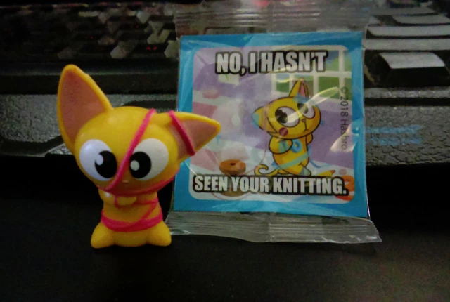 HASBRO LOST KITTIES Series 1- Thimble and Meme Sticker EUR 4,49 ...