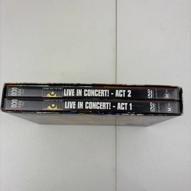 LONG WAY TO The Top Boxset Live In Concert DVD Act 1 and Act Australian ...