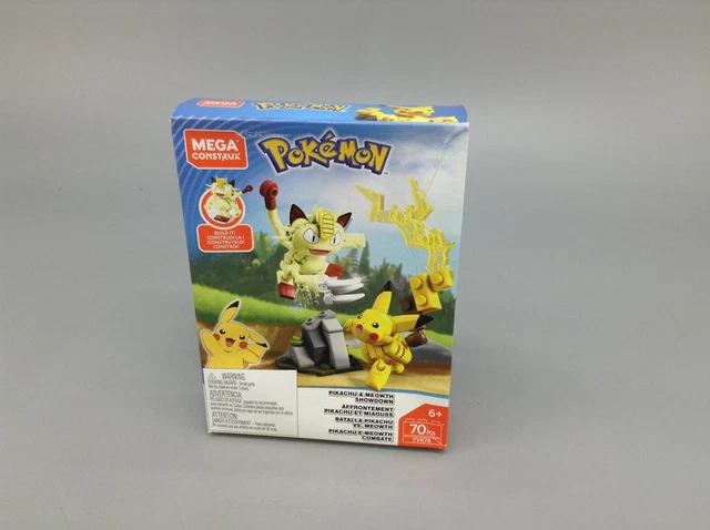 MEGA CONSTRUX POKEMON PIKACHU & MEOWTH SHOWDOWN. 70 pcs Pack EUR 22,96 ...