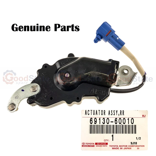 GENUINE TOYOTA LANDCRUISER 80 Series FZJ FJ Rear Right Door Lock ...