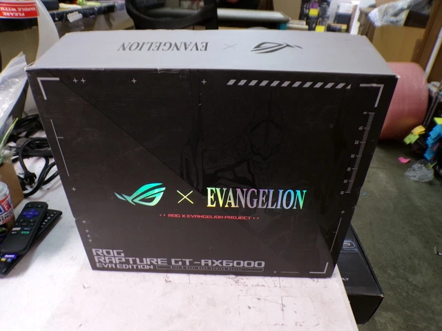 ASUS ROG RAPTURE EVANGELION Edition Wi-Fi 6 Wireless Gaming Router GT ...