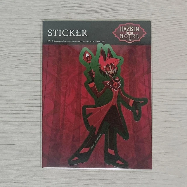 GUARNIZIONE ADESIVA POP-UP Hazbin Hotel Marui Alastor EUR 49,79 ...