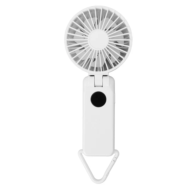MINI HANDHELD FAN 3 Speeds Desk Fan Foldable Small Personal Fan USB ...
