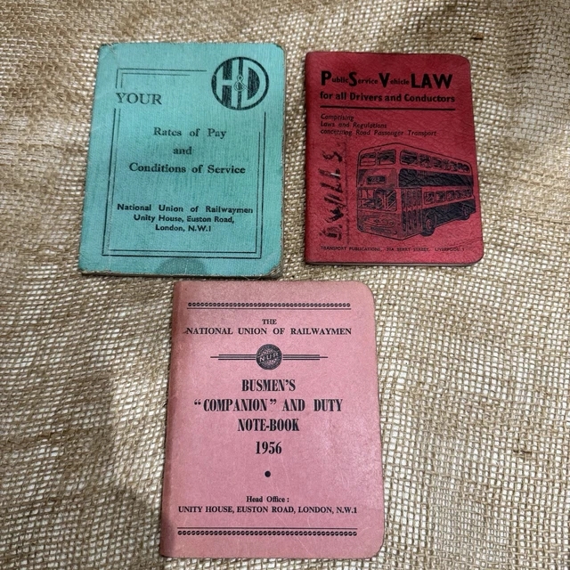 VINTAGE BUS BOOKLETS 1955, 1956 And 1963 £8.63 - PicClick UK