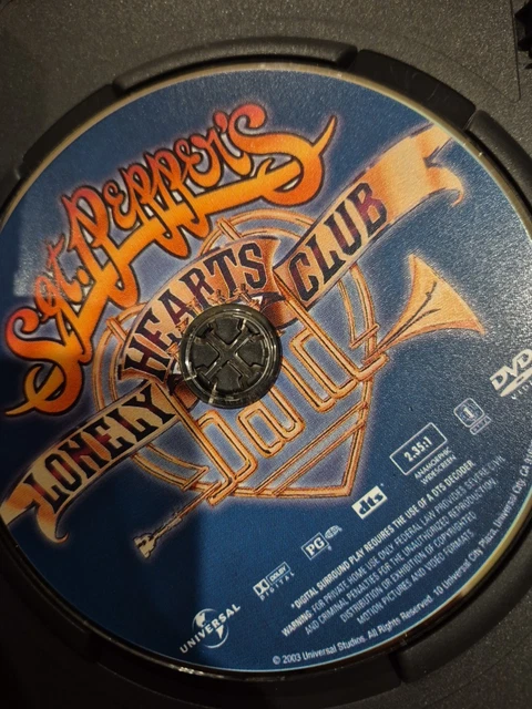 SGT. PEPPER'S LONELY Hearts Club Band Dvd Peter Frampton & The Bee Gees ...