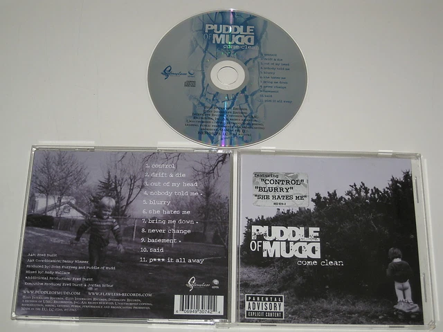 PUDDLE OF MUDD / Come Clean (Parfait / Geffen 493 074-2) CD Album EUR ...