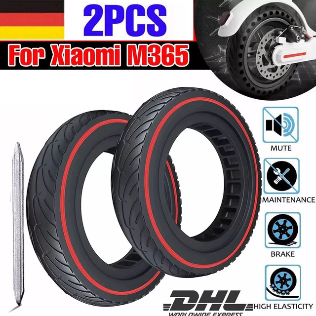 2X E-SCOOTER VOLLGUMMI Reifen 8,5" Für Xiaomi M365 PRO 1S PRO 2 Soflow Honeycom EUR 20,48 ...