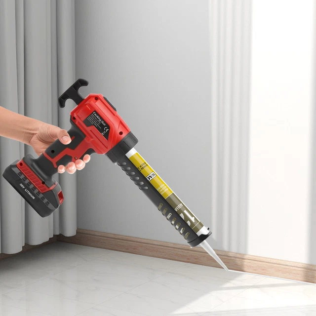 20V ELECTRIC CAULK Gun, Max Cordless Caulking Gun with Battery ...