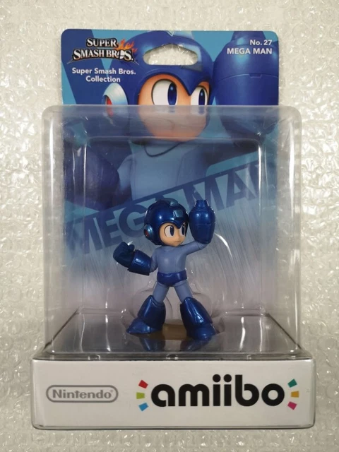 AMIIBO N°27 MEGA Man (Super Smash Bros) Euro New EUR 32,70 - PicClick FR