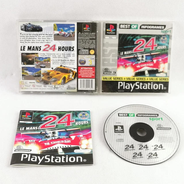 LE MANS 24 Hours Value Series Best Of PS1 PlayStation 1 PAL completo ...