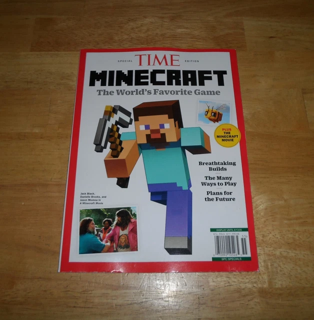 MINECRAFT TIME MAGAZINE Special Edition 2025 *NEW* The World's Favorite ...