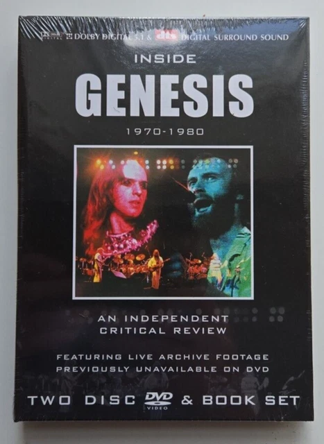 INSIDE GENESIS 1970-1980 - 2 x DVD & Book Set 2004 NEW & SEALED £7.99 ...