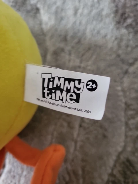 TIMMY TIME YABBA Duck Soft Plush Toy 8” Vivid Aardman Animations £9.99 ...