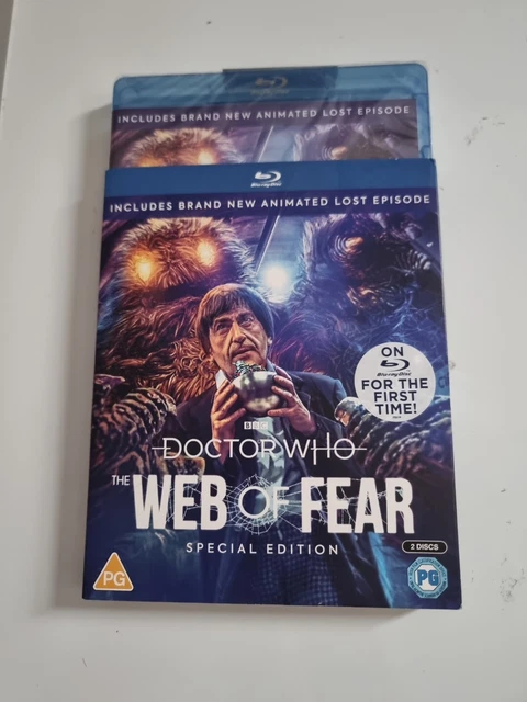 DOCTOR WHO: THE Web of Fear [PG] Blu-ray - NEW SEALED WITH SLIPCOVER ...