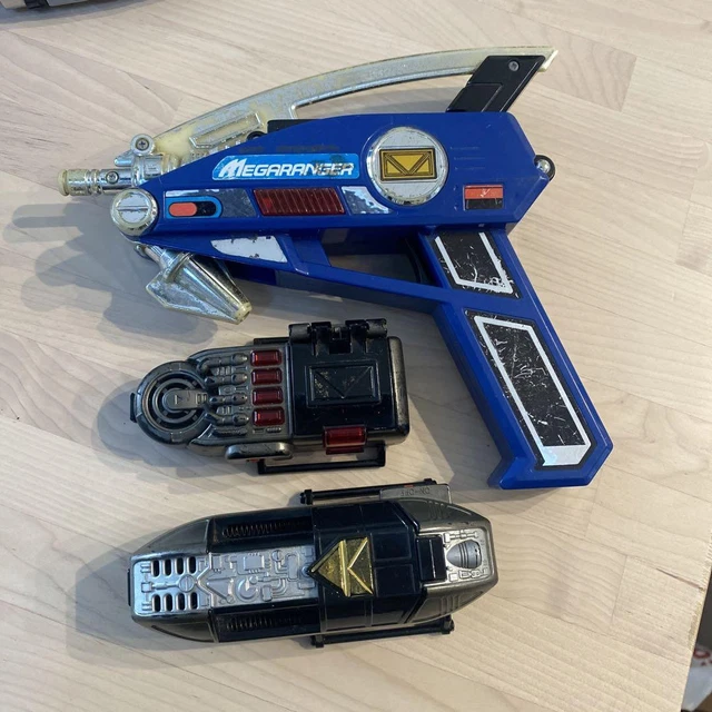 POWER RANGERS IN Space Megaranger Morpher Weapon 3p set BANDAI Japan ...
