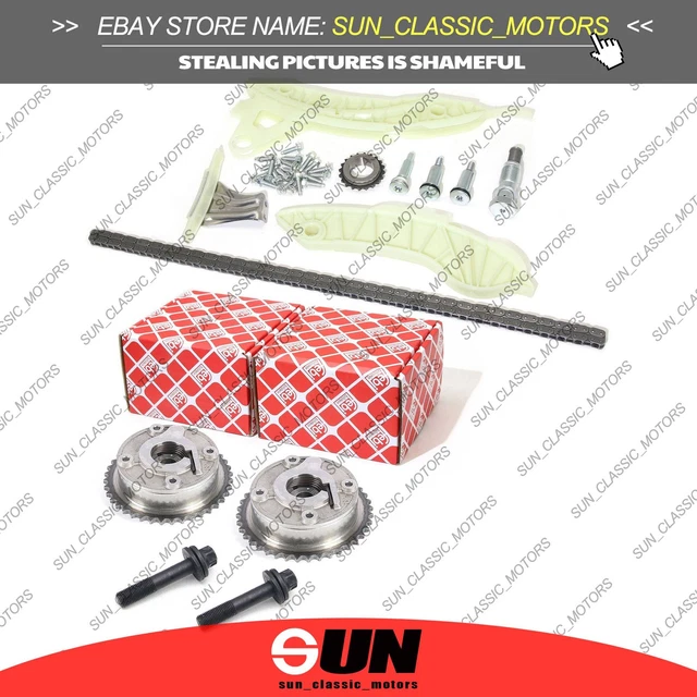 TIMING CHAIN KIT VVT Gears For 07-16 Mini Cooper Paceman Countryman ...