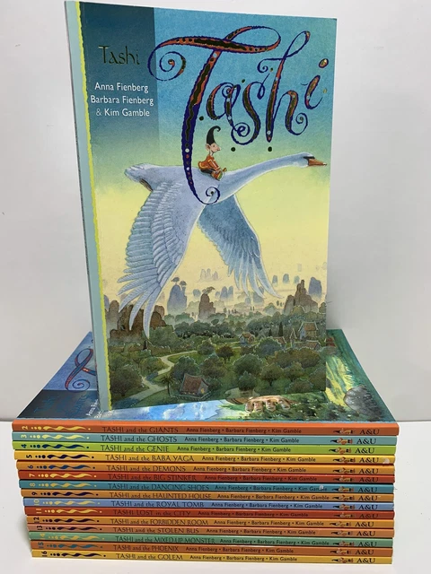 TASHI #1 TO 16 Book Collection Bundle by Anna and Barbara Fienberg Kim ...