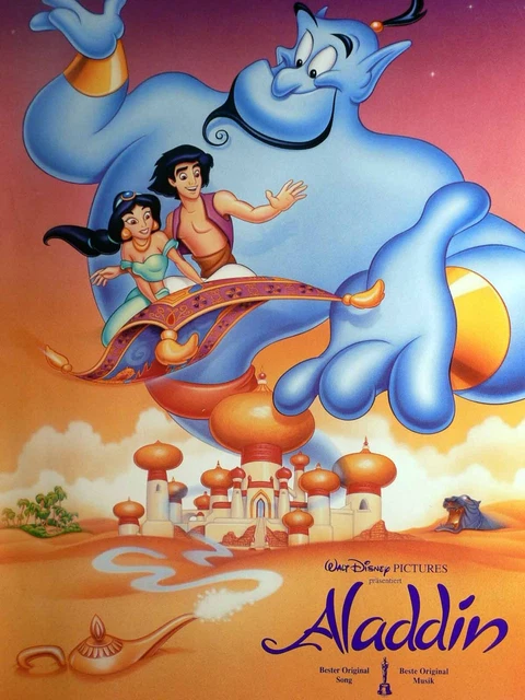 ALADDIN - WALT Disney - Ron Clements - John Musker - Presseheft EUR 17 ...