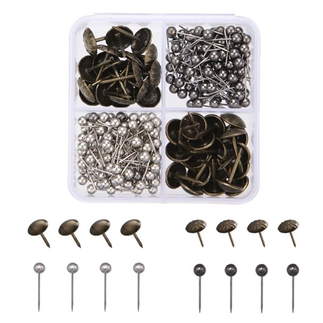 ROUND HEAD TACKS Push Pins Map Tacks Poster Pins Map Pins School Office ...