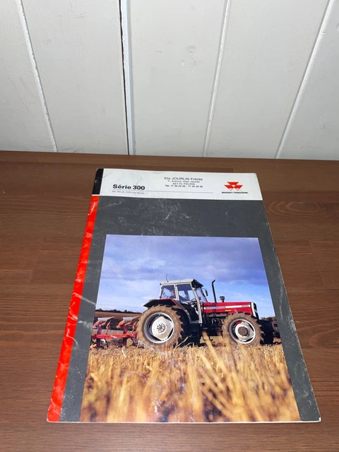 BROCHURE PROSPEKT PROSPECTUS TRACTEUR MASSEY FERGUSON 300 tractor-traktor-someca EUR 5,99 ...