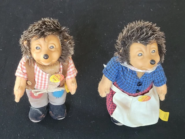STEIFF MICKI UND Mecki Pärchen, Größe ca. 17cm EUR 99,00 - PicClick DE