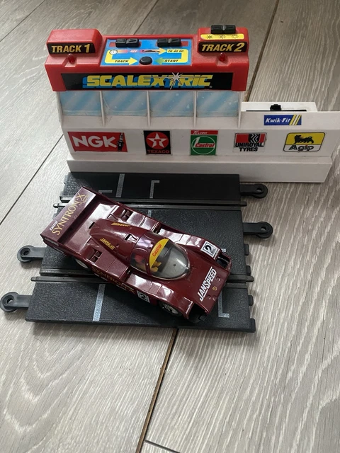 SCALEXTRIC TRACK - JanSpeed Syntron-X Porsche 962C Vintage £42.32 ...
