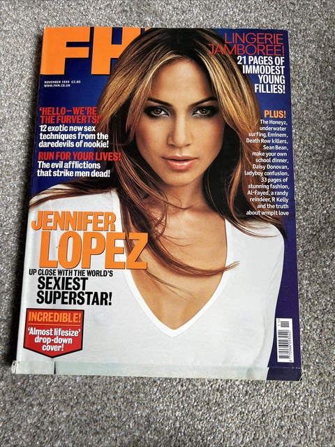 FHM MAGAZINE NOVEMBER 1999 No.118 JENNIFER LOPEZ £2.00 - PicClick UK