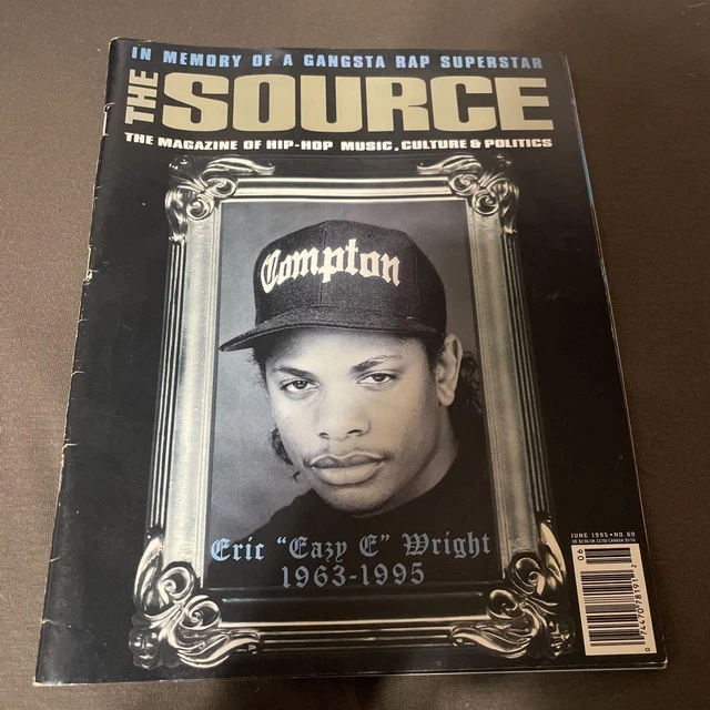 THE SOURCE MAGAZINE June 1995 issue NWA Eazy-E memorial issue from ...