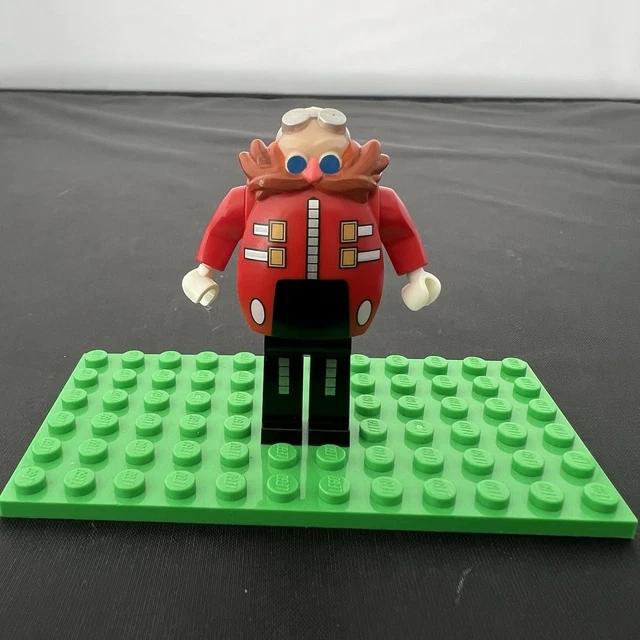 LEGO DR. EGGMAN Minifigure (Doctor Ivo Robotnik) Sonic Hedgehog 76993 ...