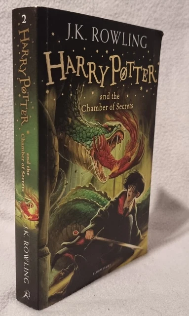 HARRY POTTER AND The Chamber Of Secrets Paperback Book JK Rowling ...