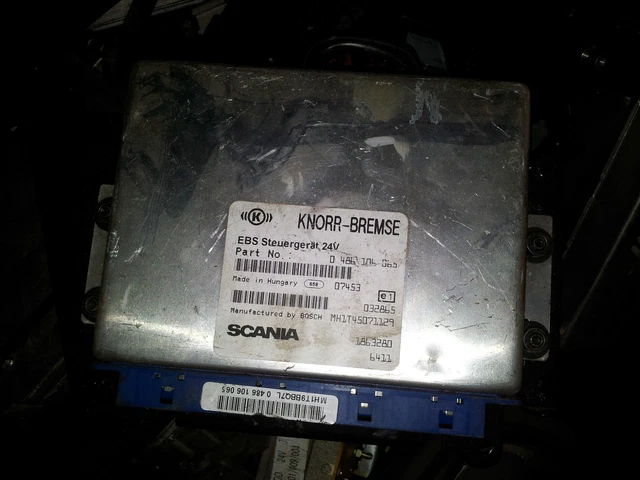 SCANIA R EBS control unit, EDC, ECU, 1863280, KNORR-BREMSE 0486106065 ...