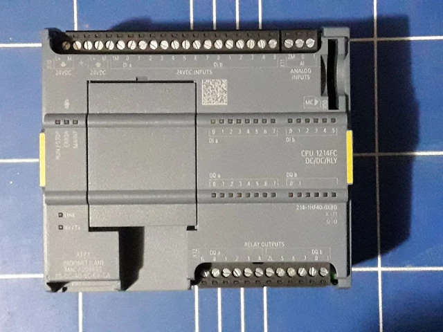 SIEMENS SIMATIC S7-1200F, Safety PLC CPU 1214 FC, 6ES7214-1HF40-0XB0 £ ...