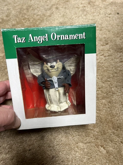 VTG TAZ SMALL CHRISTMAS tree topper WARNER BROS TASMANIAN DEVIL £28.56 ...