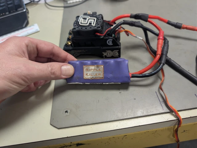 CASTLE CREATIONS XLX2 With 8s Ripple Killer Cap Pack Installed £167.10 ...