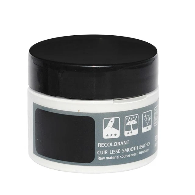 LEATHER REPAIR CREAM Recolor Car Seat Sofa Dye Color Restorer Renew ...