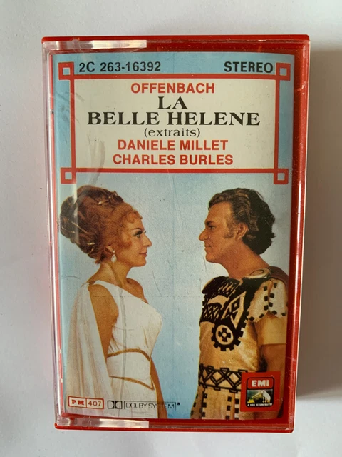 OFFENBACH LA BELLE HELENE DANIELE MILLET CHARLES BURLES/ Cassette Audio ...