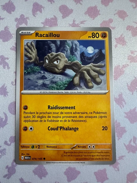 RACAILLOU POKÉMON 151 FR écarlate et violet carte presque neuf EUR 3,00 ...