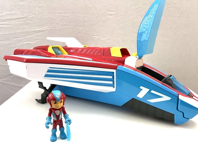 PAW PATROL MIGHTY Jet Airplane Ryder Figure 1 Disc Light & Sound ...