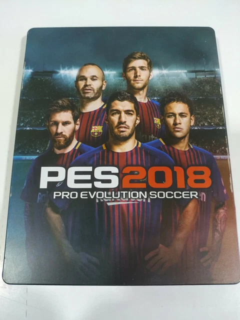 PES 2018 PRO Evolution Soccer Edition Legendary Steelbook - Set PS4 Pal ...