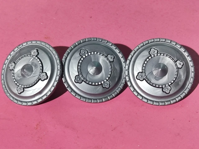 PLAYMOBIL X3 ESCUDOS Rodela Caballeros Medievales Galos Vikingos Arabes ...