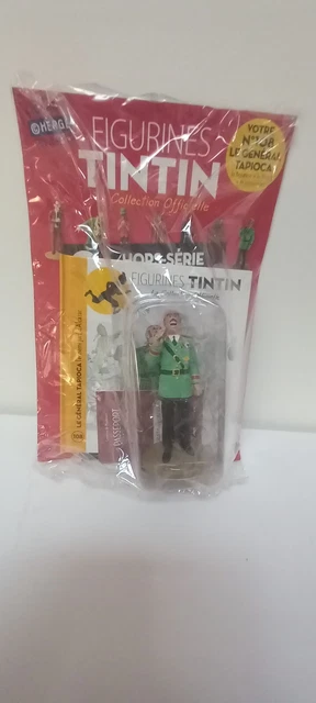 FIGURINE TINTIN COLLECTION Officielle - Le General Tapioca - N° 108 EUR ...