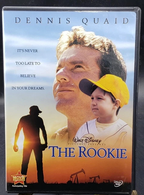 THE ROOKIE DVD Dennis Quaid Walt Disney 2002 Baseball Movie Like New £7 ...