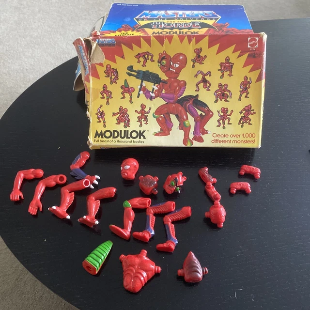 VINTAGE 1980S HE-MAN Masters of the Universe Modulok Figure Mattel MOTU ...