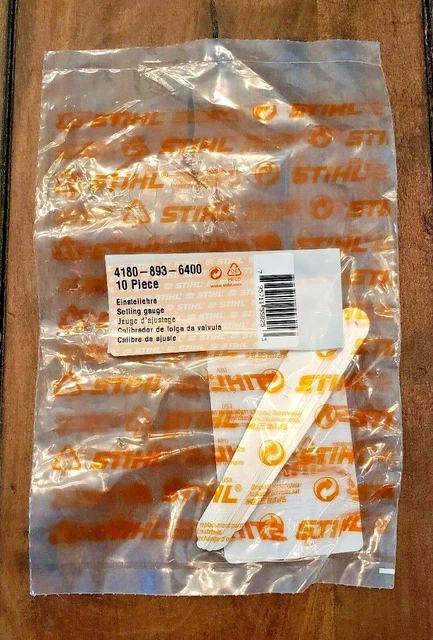 NEW GENUINE STIHL Valve Clearance Feeler Gauge BR600 FS90 FS130 ...