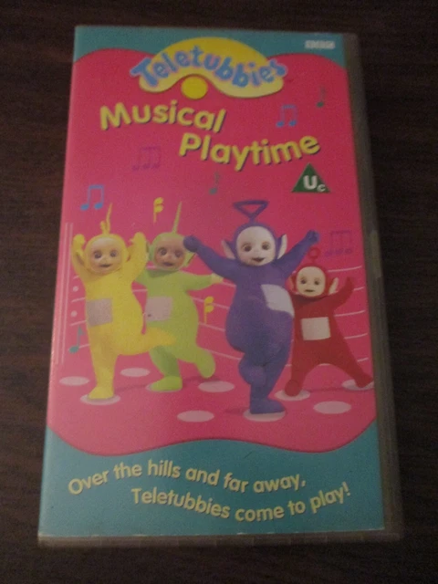 TELETUBBIES MUSICAL PLAYTIME VHS Video Tape £4.99 - PicClick UK