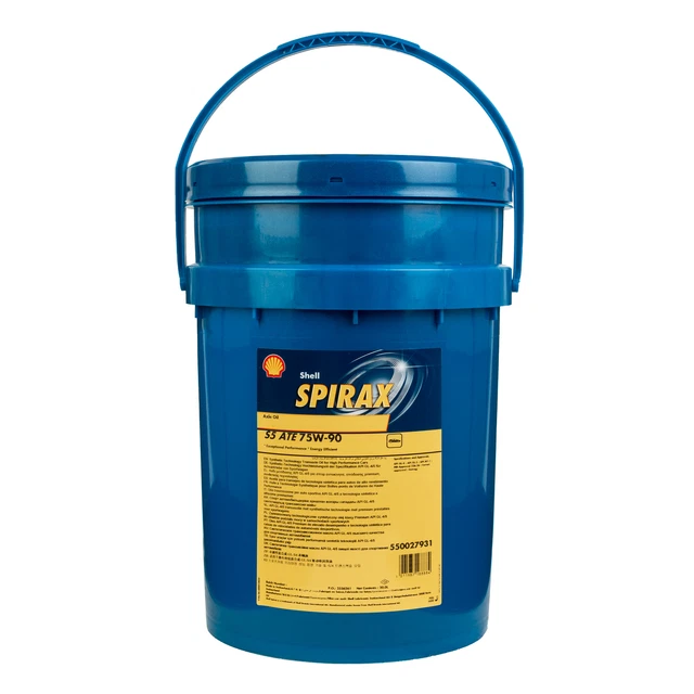 SHELL SPIRAX S5 ATE 75W 90 GL-5/4 Premium Perform Synthetic Tech ...