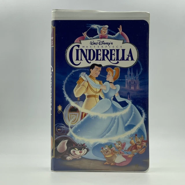 CINDERELLA VHS, WALT Disneys Masterpiece Collection Clamshell Plus ...