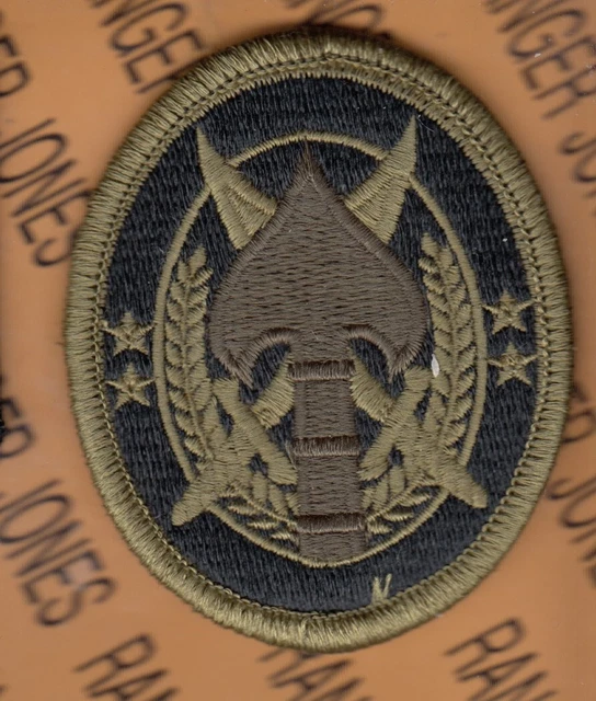 US ARMY SPECIAL Operations Cmd Joint Task Force Airborne OCP w/ Hook 3 ...